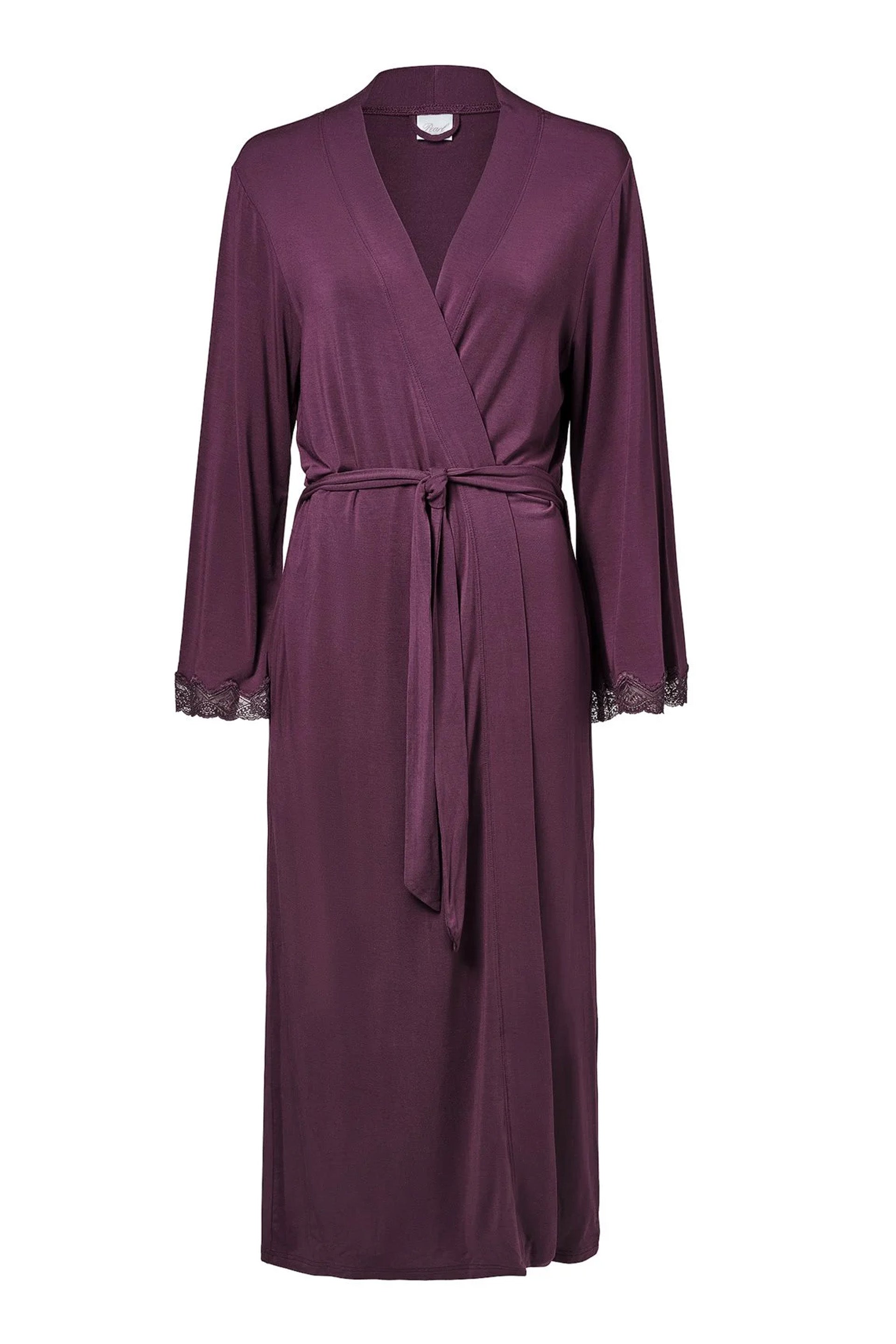 Diana Lång Morgonrock Purple Rain – La Leia